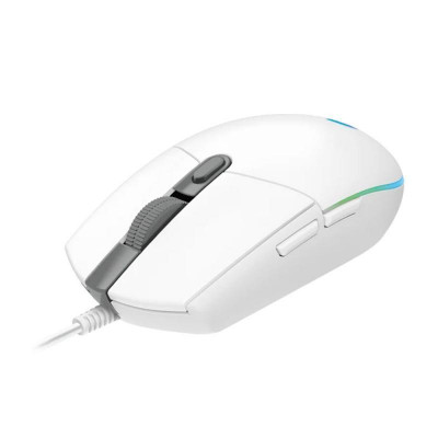 MOUSE (เมาส์) LOGITECH G102 LIGHTSYNC (WHITE)