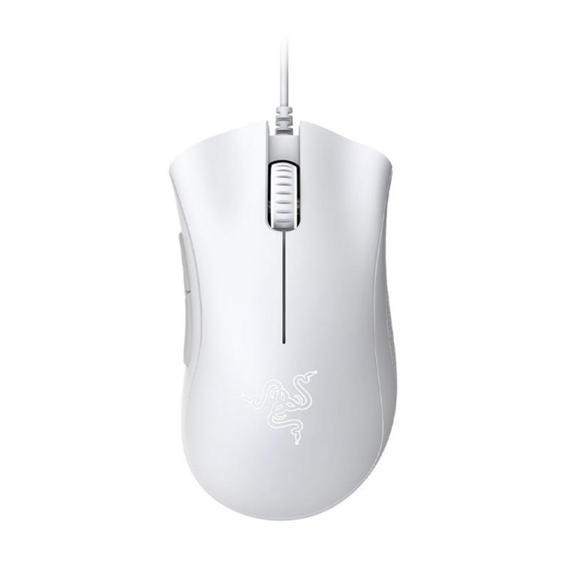 MOUSE (เมาส์) RAZER DEATHADDER ESSENTIAL WHITE EDITION