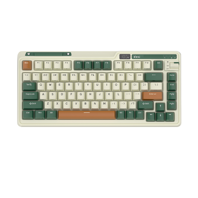 KEYBOARD (คีย์บอร์ด) KZZI K75 PRO TIME MECHINE (MOMENT LINEAR SWITCH ...