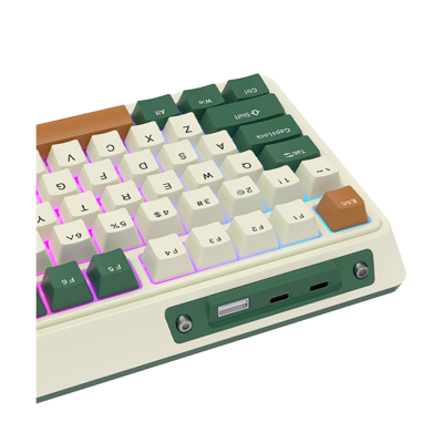 KEYBOARD (คีย์บอร์ด) KZZI K75 PRO TIME MECHINE (MOMENT LINEAR SWITCH ...