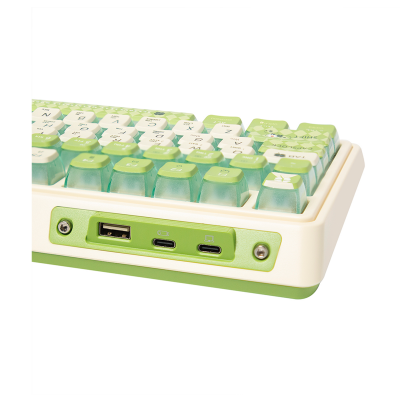 KEYBOARD (คีย์บอร์ด) KZZI K75 PRO+ LEMON GREEN (ETERNITY TACTILE SWITCH ...