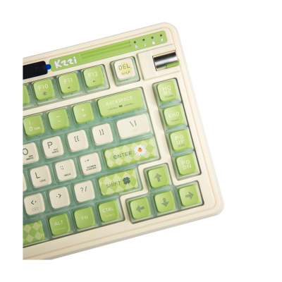 KEYBOARD (คีย์บอร์ด) KZZI K75 PRO+ LEMON GREEN (ETERNITY TACTILE SWITCH ...