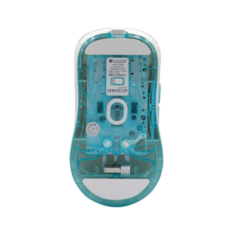 MOUSE (เมาส์) NEOLUTION E-SPORT ILLUSION GAMING MOUSE WIRELESS (WHITE)