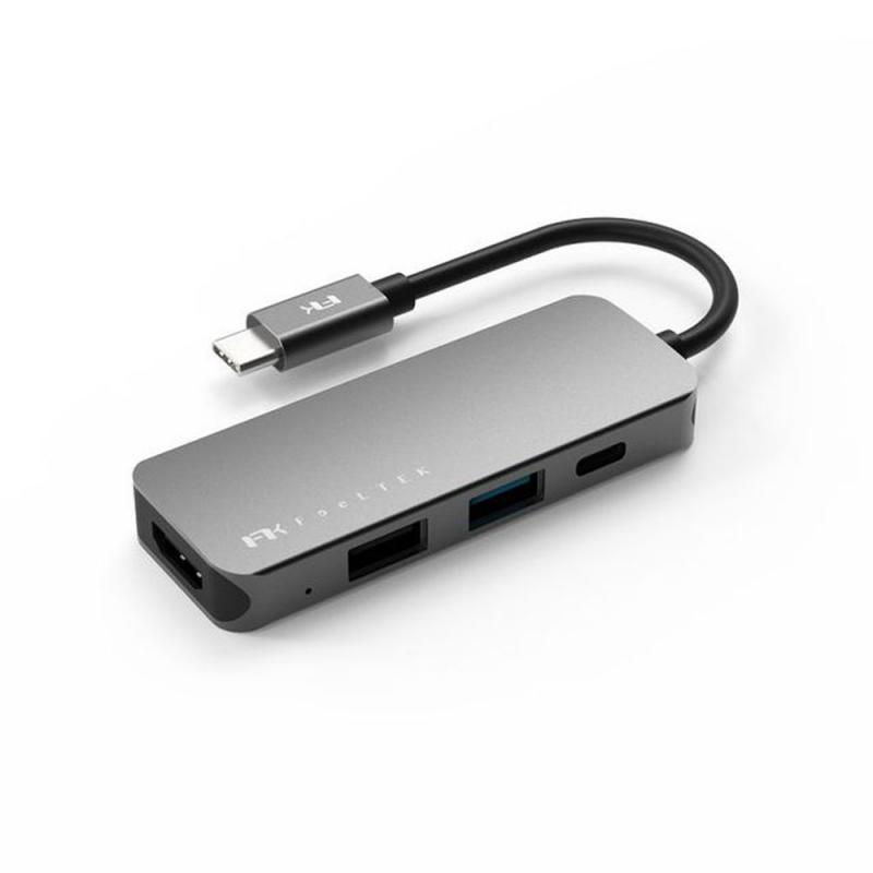 FEELTEK PORTABLE 4 IN 1 USB-C HUB