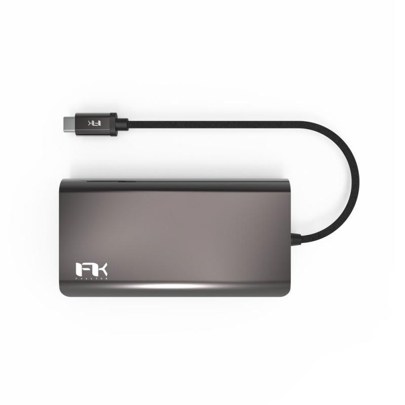 FEELTEK PORTABLE 8 IN 1 USB-C HUB