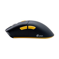 MOUSE (เมาส์) LOGA DEVA 4K WIRELESS GAMING MOUSE - CYBER BLACK