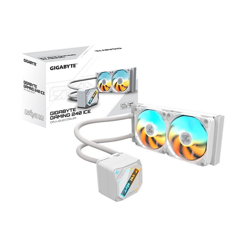 LIQUID COOLER (ชุดน้ำปิด) GIGABYTE GAMING 240 ICE (3Y)