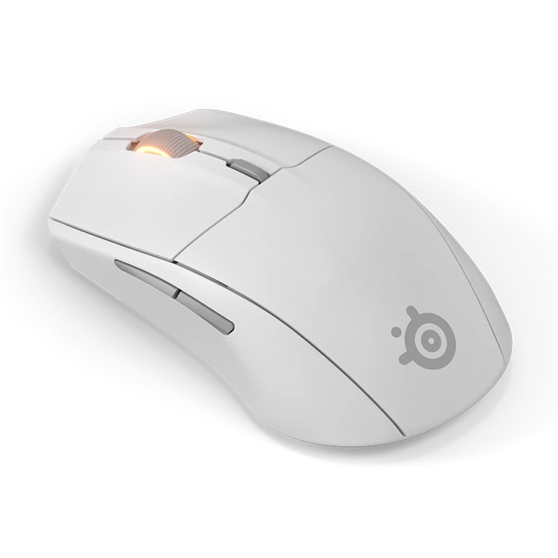 MOUSE (เมาส์) STEELSERIES RIVAL 3 WIRELESS MOUSE GEN 2 (WHITE) (2Y)