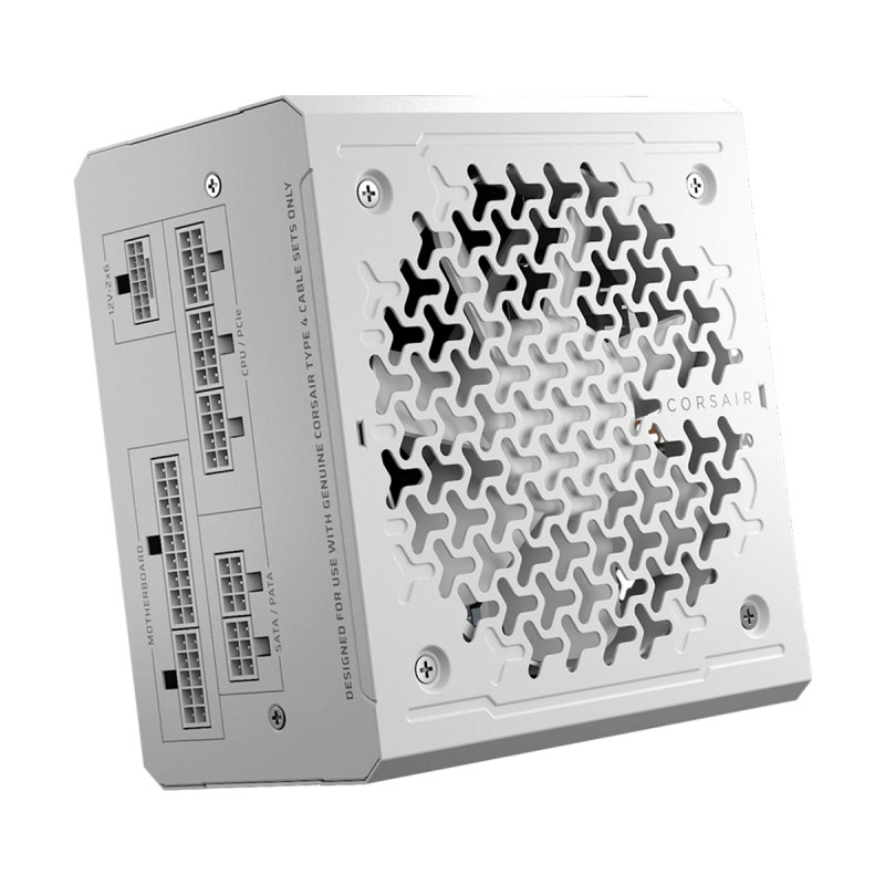 PSU (อุปกรณ์จ่ายไฟ) CORSAIR RM850E WHITE - 850W (80+GOLD) (CP-9020293 ...