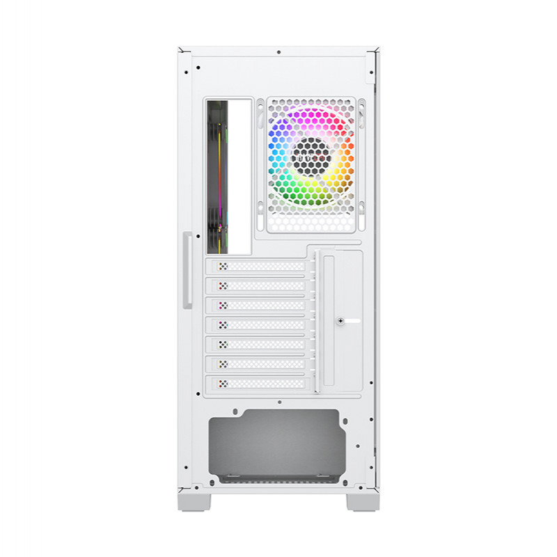 CASE (เคส) iHAVECPU K609 (WHITE)(ATX) (1Y)