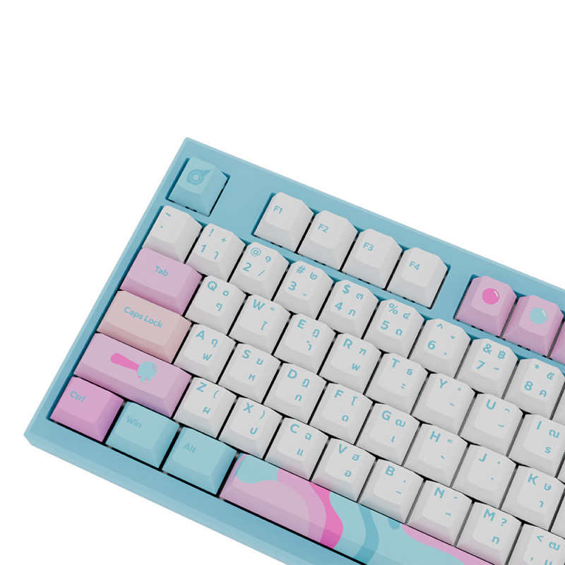 KEYBOARD (คีย์บอร์ด) LOGA BASE 104 : ICE CREAM BUBBLE GUM WIRELESS (NOM ...