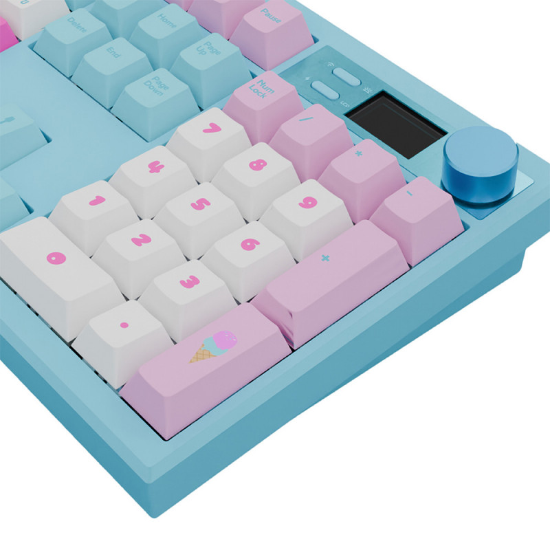 KEYBOARD (คีย์บอร์ด) LOGA BASE 104 : ICE CREAM BUBBLE GUM WIRELESS (NOM ...