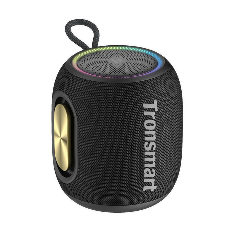 SPEAKER (ลำโพง) TRONSMART T8 MINI PORTABLE 15W OUTDOOR SPEAKER (BLACK) (1Y)