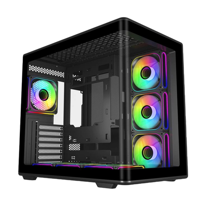 CASE (เคส) COOLER MASTER ELITE 600 ARGB (BLACK)(ATX) (E600-KGNN-S02) (2Y)