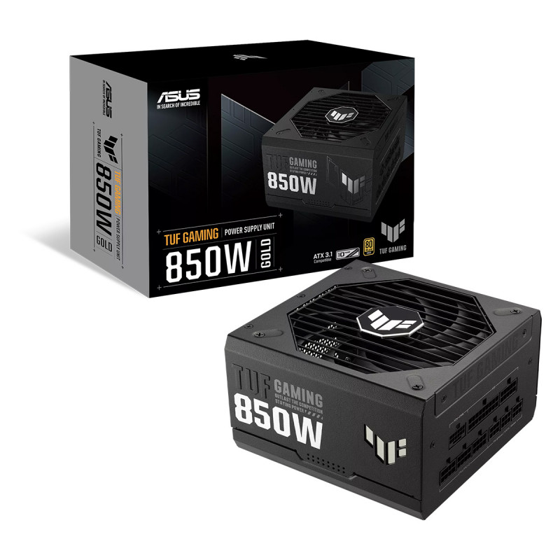 PSU (อุปกรณ์จ่ายไฟ) ASUS TUF GAMING 850G - 850W (80+ GOLD) (10Y)