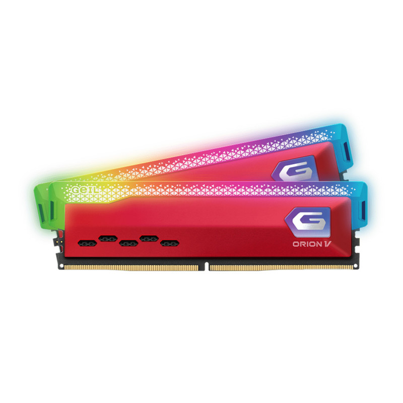 RAM (แรม) GeIL ORION V RGB 32GB (16x2) DDR5 5600MHz RED ...