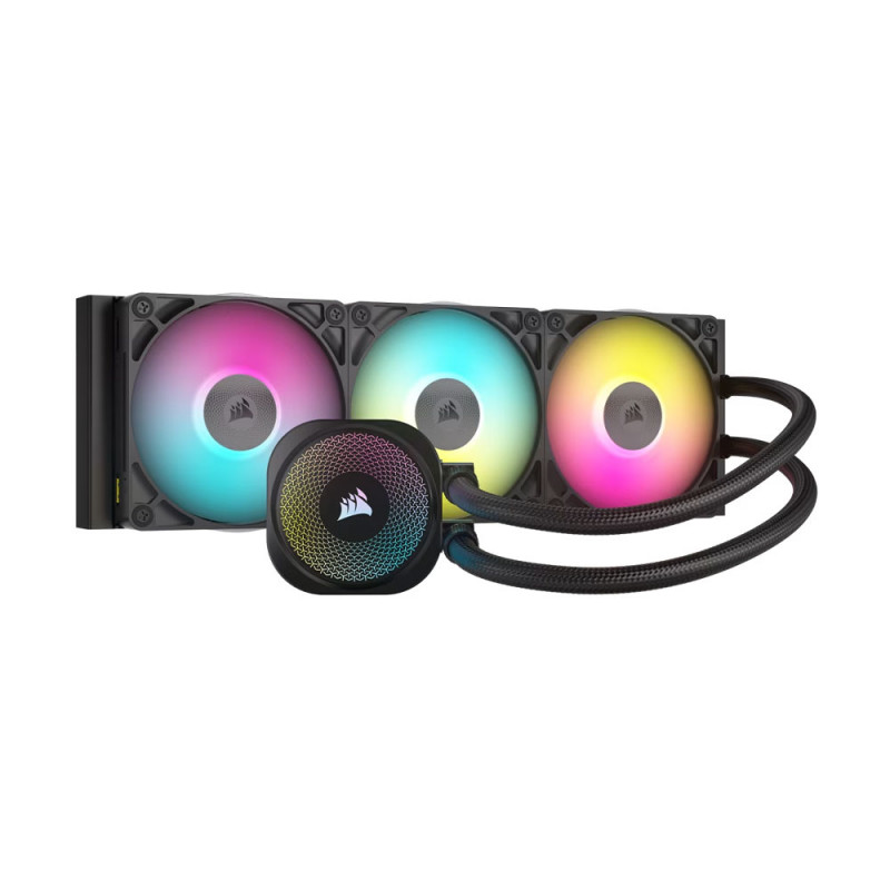 LIQUID COOLER (ชุดน้ำปิด) CORSAIR iCUE LINK TITAN 360 RX RGB BLACK (CW ...