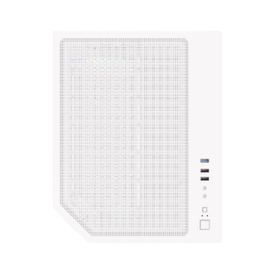 CASE (เคส) iHAVECPU CRYSTAL Z6 MINI (WHITE)(mATX) (1Y)