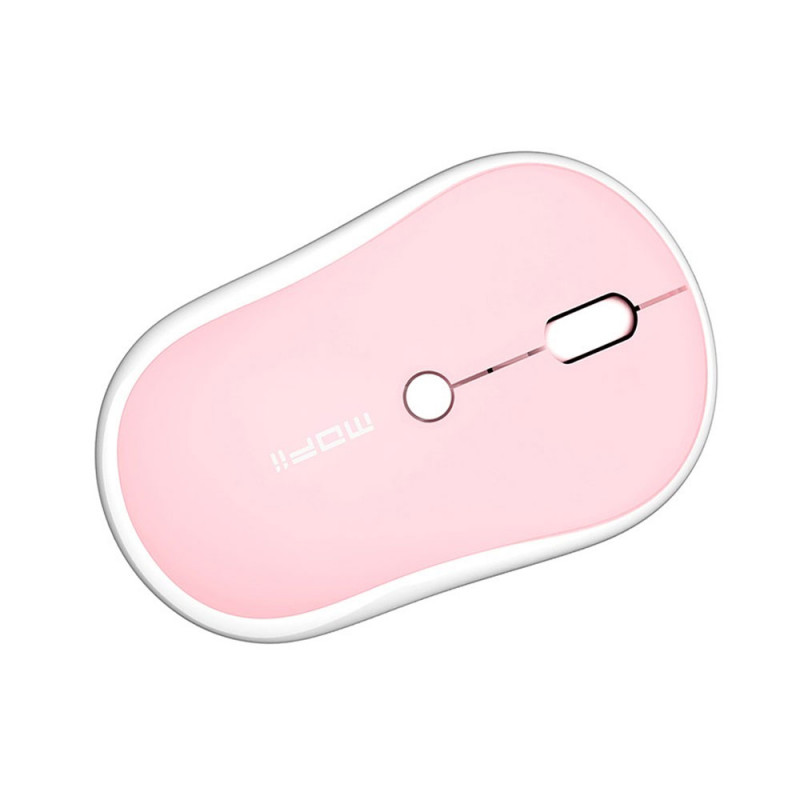 MOUSE (เมาส์) MOFII MOMO 2.4G WIRELESS MOUSE (PINK) (1Y)