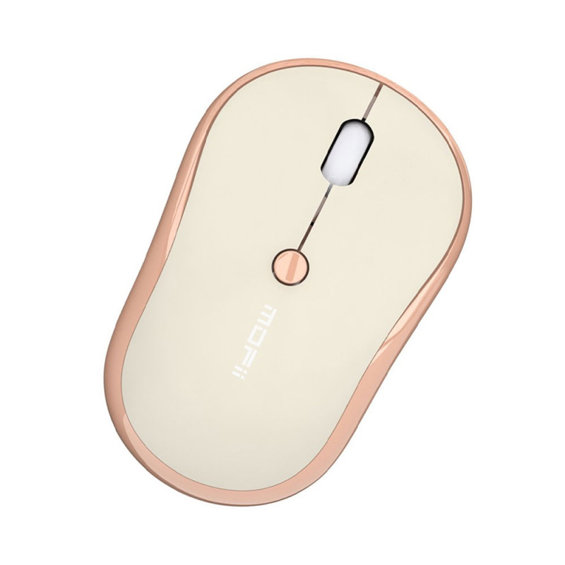 MOUSE (เมาส์) MOFII MOMO 2.4G WIRELESS MOUSE (MILKTEA) (1Y)