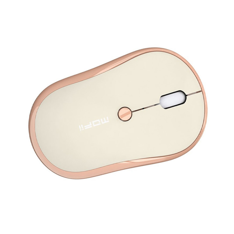 MOUSE (เมาส์) MOFII MOMO 2.4G WIRELESS MOUSE (MILKTEA) (1Y)