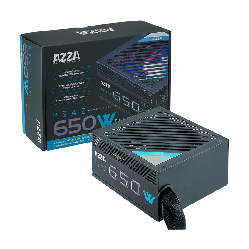 PSU (อุปกรณ์จ่ายไฟ) GIGABYTE GP-P650SS ICE 650W (80+SILVER) WHITE (3Y)