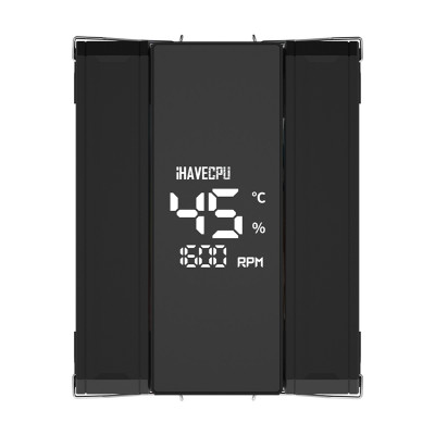 AIR COOLER (ซิงค์ลม) iHAVECPU RK500 DIGITAL TEMP BLACK (1Y)
