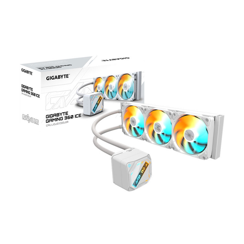 LIQUID COOLER (ชุดน้ำปิด) GIGABYTE GAMING 360 ICE (3Y)