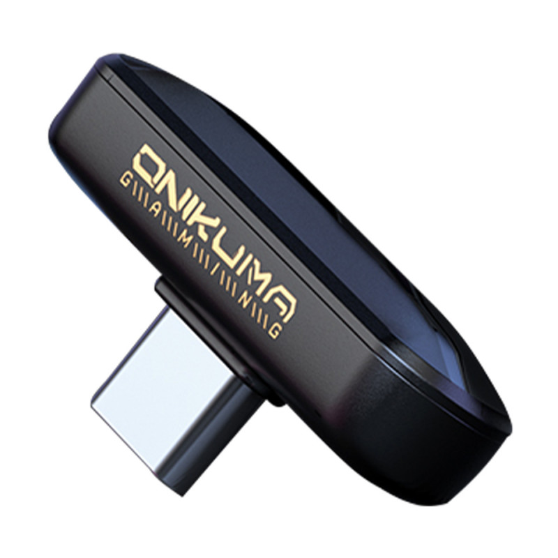 HEADSET (หูฟัง) ONIKUMA T27 TRUE WIRELESS GAMING EARBUDS (BLACK) (2Y)