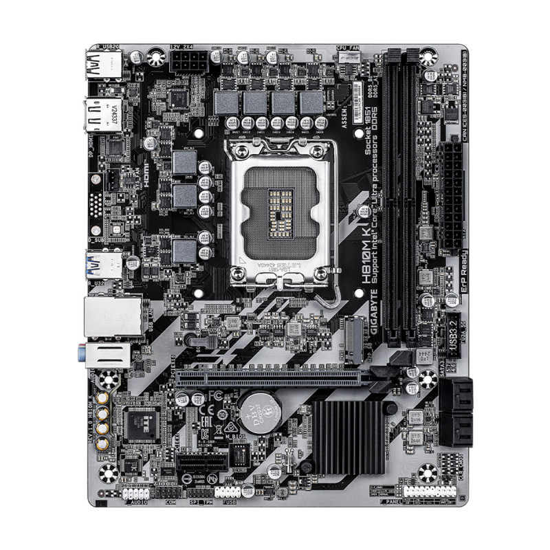 MAINBOARD (เมนบอร์ด)(1851) GIGABYTE H810M K (REV 1.0) (3Y)